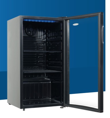 Visicooler sobre mesón Marca Gelator modelo RURG 100 – Usinox